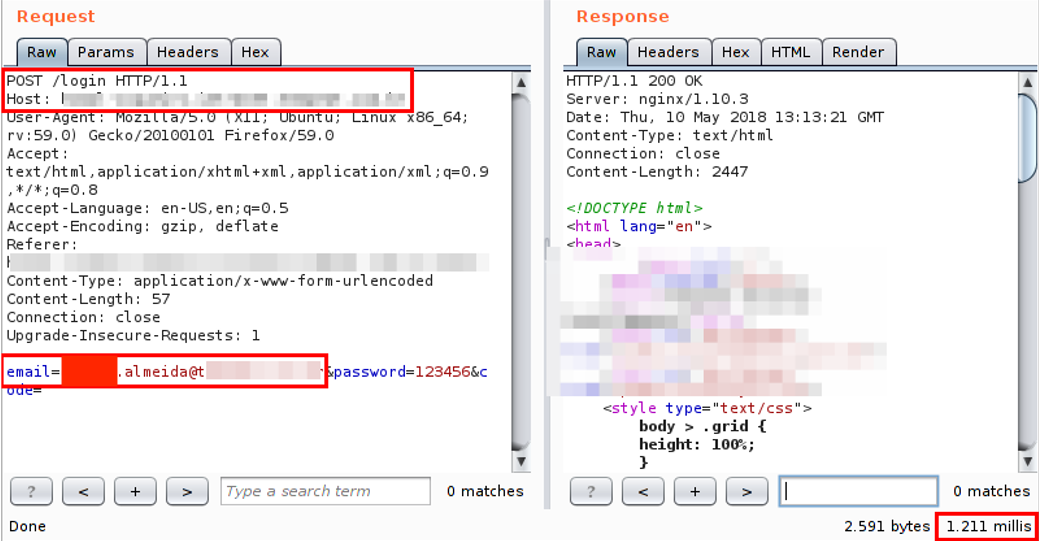 Once upon a time an account enumeration | SideChannel – Tempest