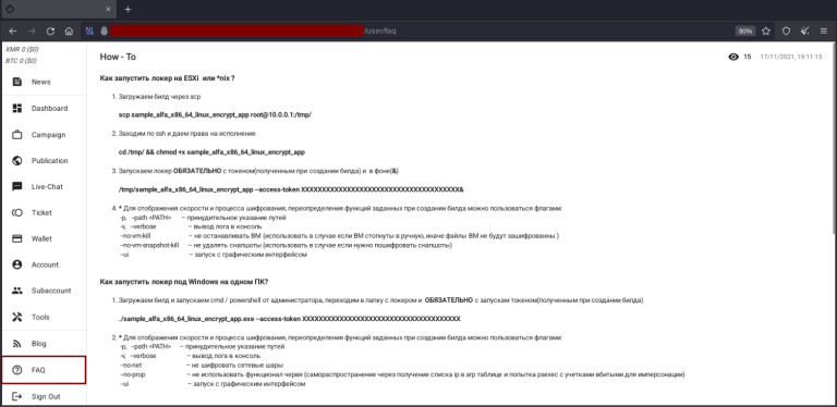 Entendendo operações de Ransomware-as-a-Service a partir da perspectiva ...